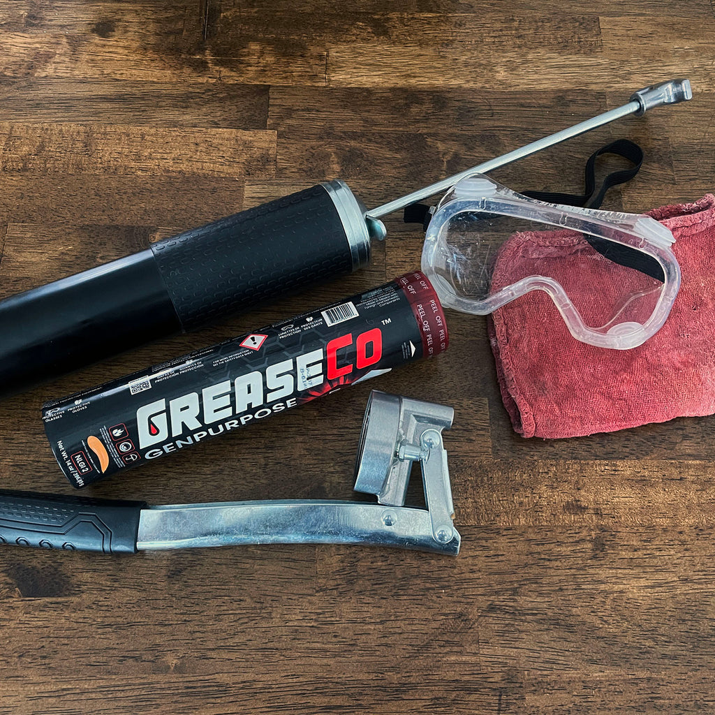 How to properly load grease gun? What way does a grease tube fit into – GreaseCo