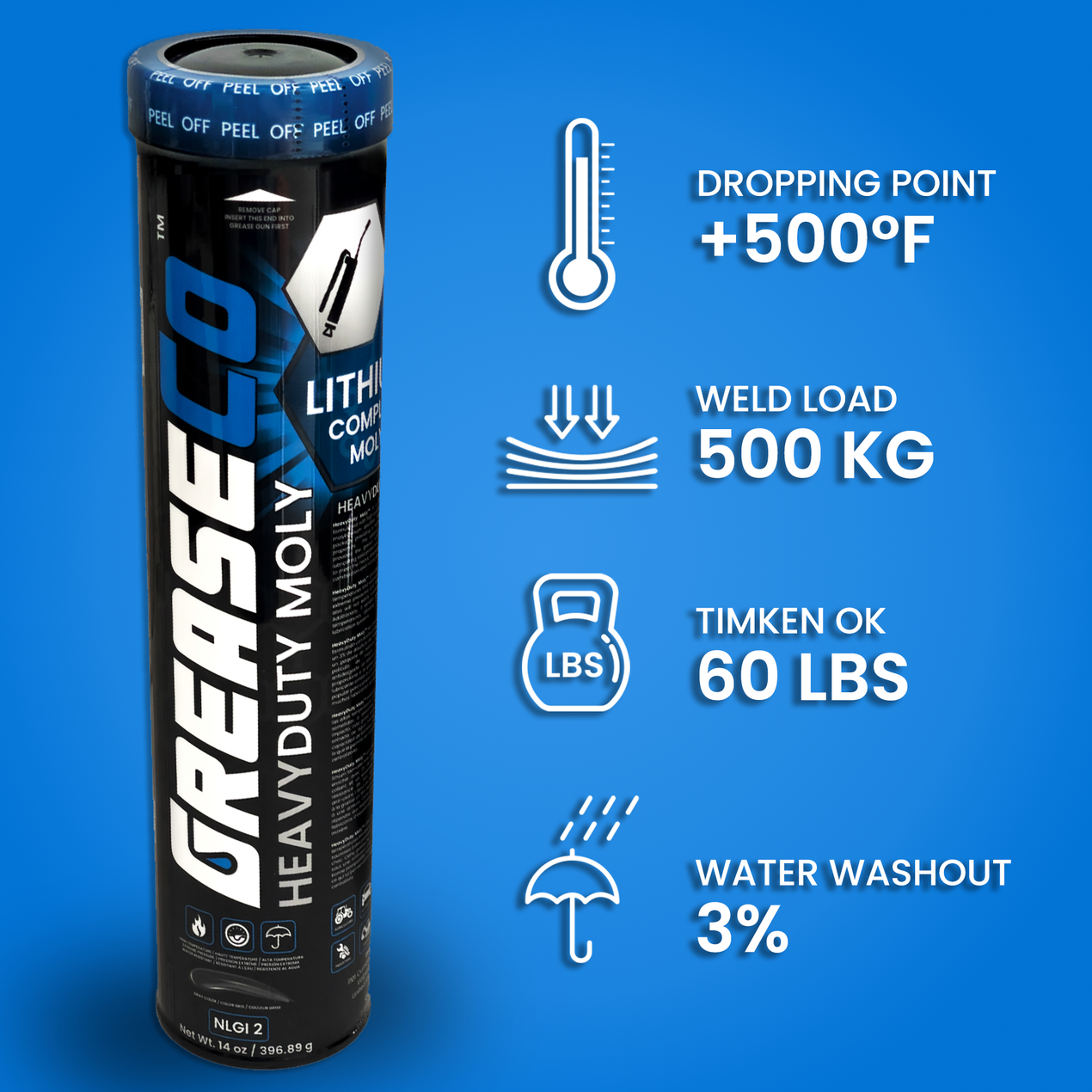 Grease Tube 14 oz Cartridges – GreaseCo