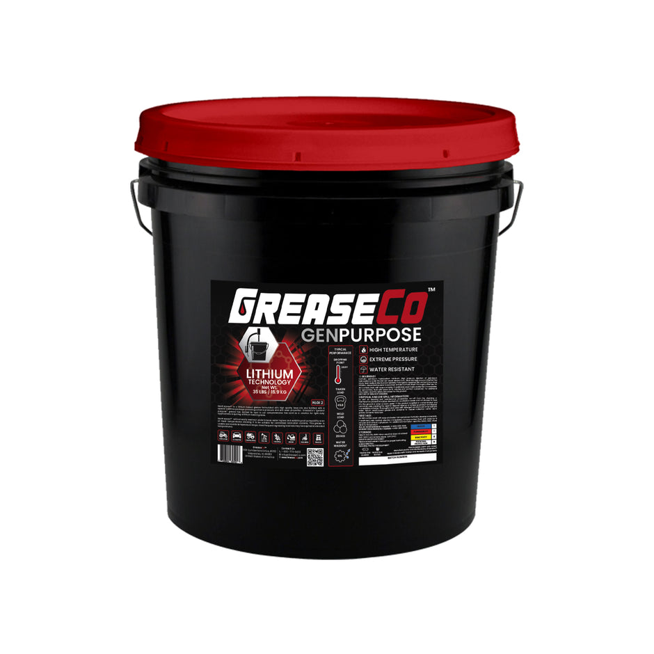 35 LB Grease Bucket Pails – GreaseCo