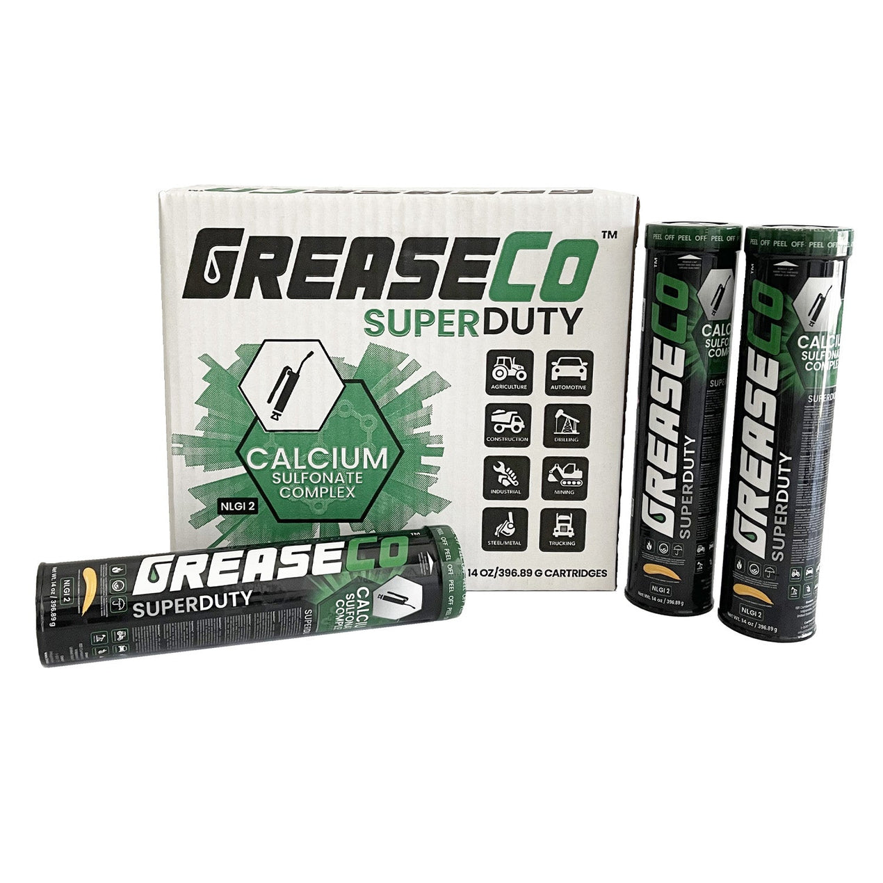 Grease Tube 14 oz Cartridges – GreaseCo